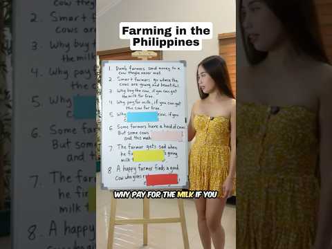 Farming in the Philippines (Cows and Milk)