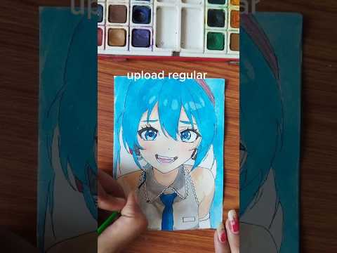 i Think i ruined her #miku#shorts#hatsune#drawing #anime