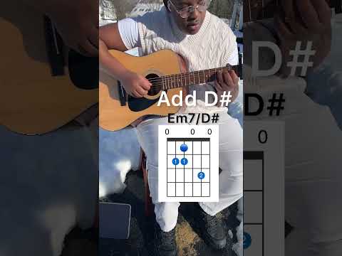 Golden Hour TUTORIAL - Guitar Chords - JVKE #shorts