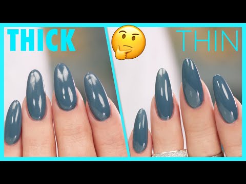 Don’t Let Gel Polish Make Your Nails Look Thick 🥴Try This