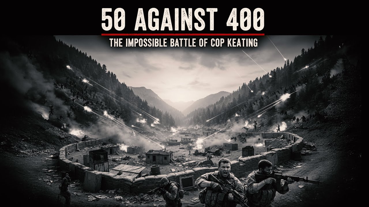 How 50 Soldiers Held Their Ground Against 400 (COP Keating)