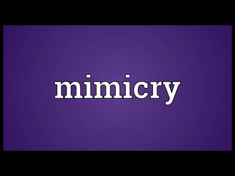 Mimicry Meaning