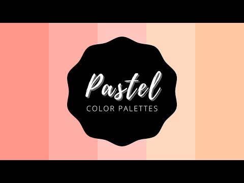 PASTEL COLOR PALETTES HEX AND RGB COLOR CODE | Part 3 | mochibubble