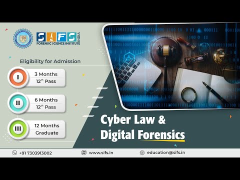 Cyber Law & Digital Forensics | Online Course Sherlock Institute of Forensic Science