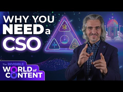 How and Why to start a Content Services Organization (CSO)