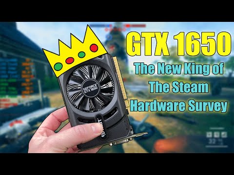 The GTX 1650 Is Now Steam's "Most Popular" Graphics Card - But How Good is it In Late 2022?