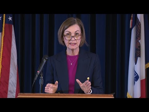 Gov. Kim Reynolds press conference