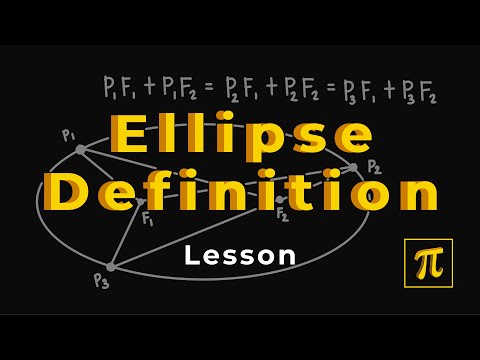 How do we define an Ellipse? | Algebra 3: Conic Sections