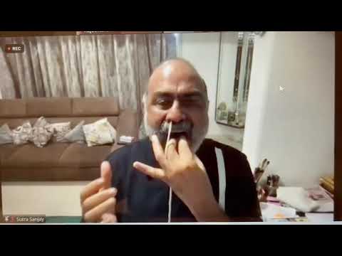 Sutra Neti by me During My 44 YTTC Of Yoga Vidya Niketan Vashi