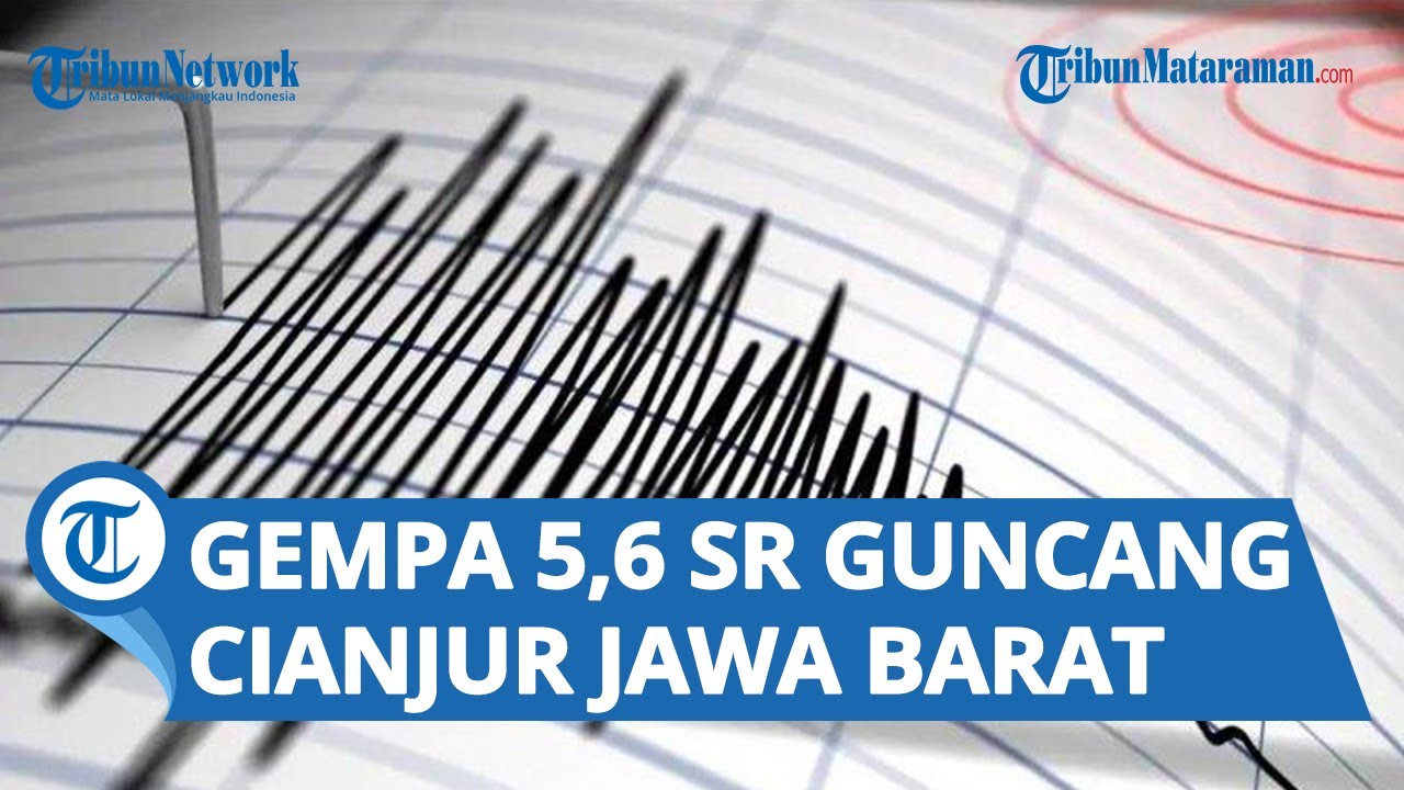 Gempa 5,6 SR Guncang Cianjur, Getarannya Terasa hingga Jakarta dan Banten - Tribun Video