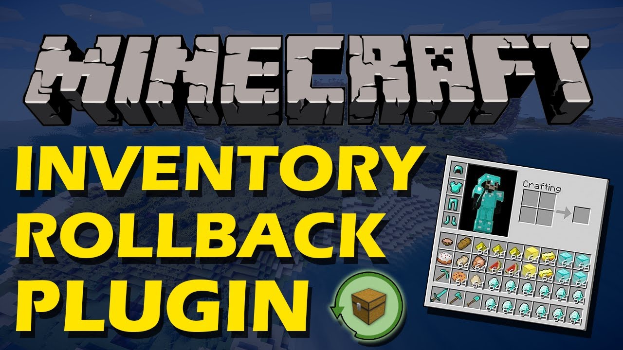 Save your items in Minecraft with Inventory Rollback Plus Plugin
