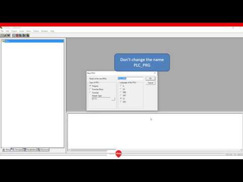 CoDeSys V2.3 - Make a new project