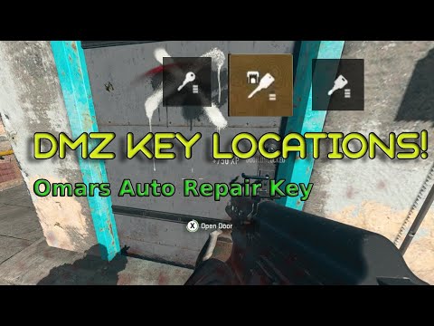 DMZ Omars Auto Repair Key Location! #dmz #mw2 #warzone2