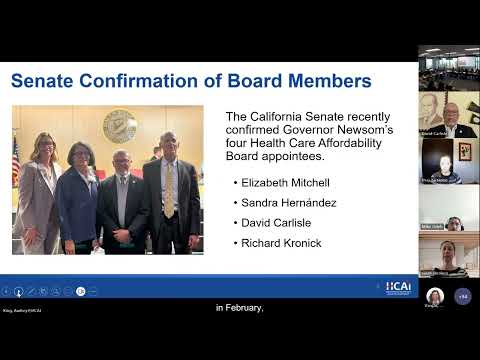 March 2024| Health Care Affordability Advisory Committee Meeting