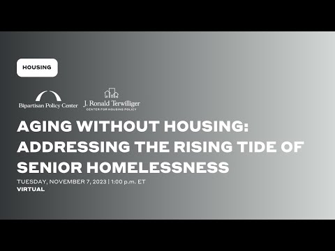 Aging Without Housing: Addressing the Rising Tide of Senior ...