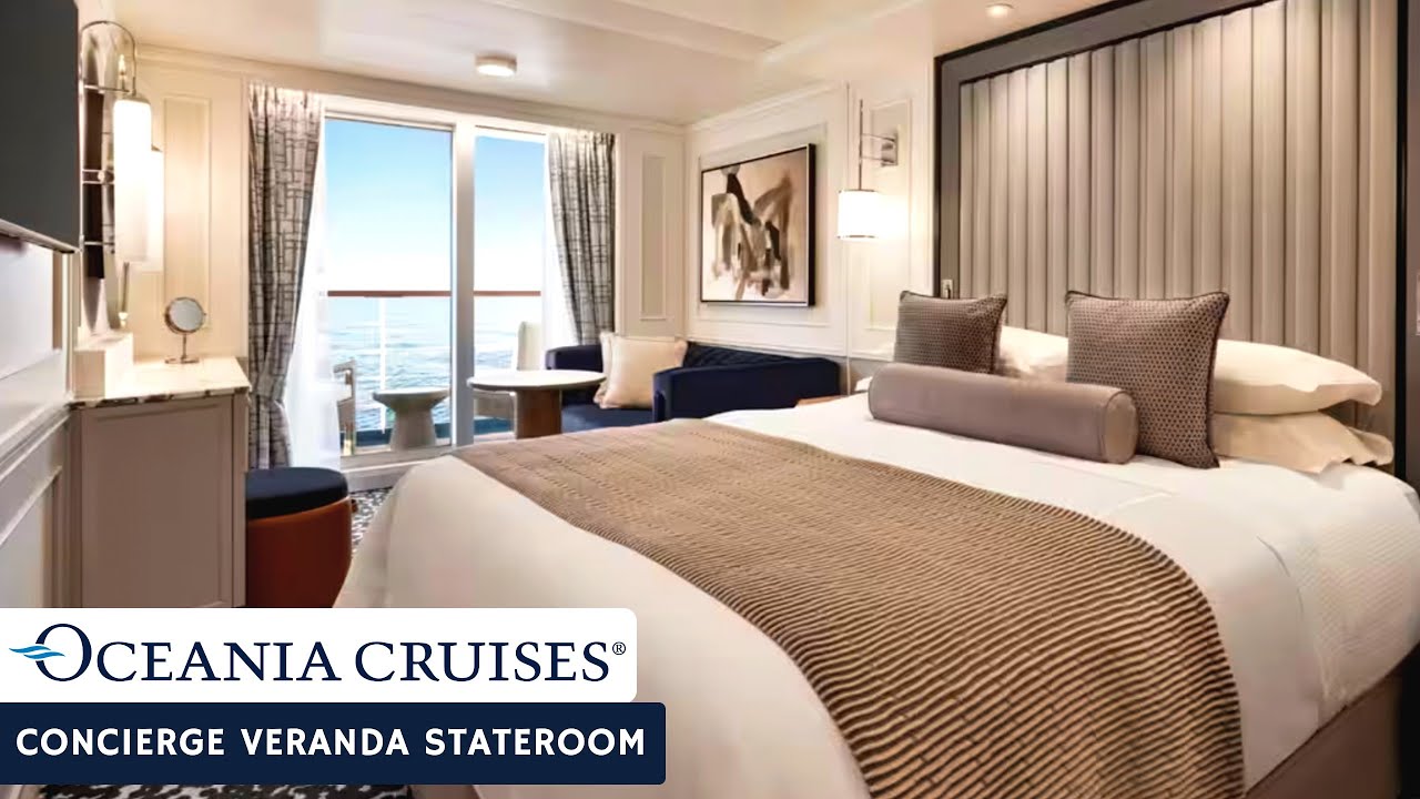 Oceania Riviera | Concierge Veranda Stateroom | Full Walkthrough Tour & Review | 4K