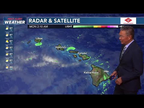 Guy Hagi's HNN Sunrise surf and weather report for Monday, June 23, 2025