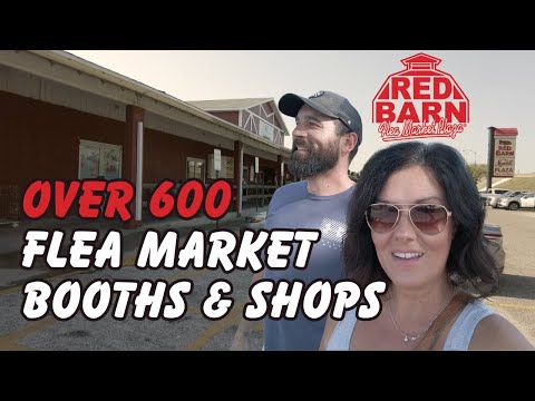 Red Barn Flea Market Plaza ~ Over 600 Eclectic Booths & Shops in Bradenton Florida