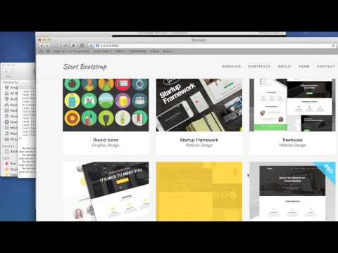 Rails Tutorial for beginners: Build a Website in 12 mins ! (runs locally)