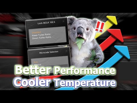 MSI BIOS Walkthrough - Lock BCLK & Microcode Selection