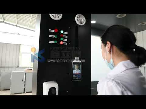 AI face recognition system Disinfection Channel