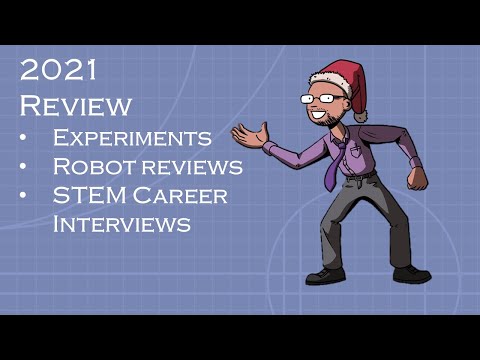 2021 Review: STEM education projects, robotics & coding activities, and STEM career interviews