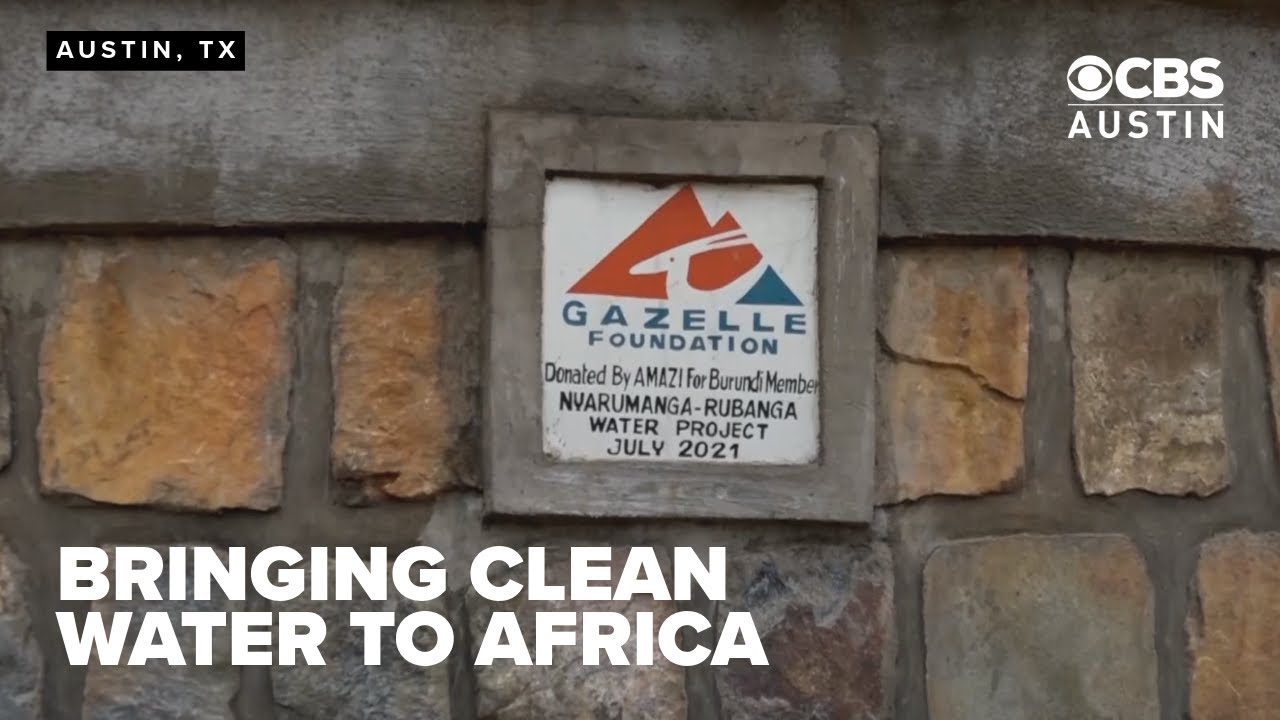 Gazelle Foundation raises funds to bring clean water to Burundi