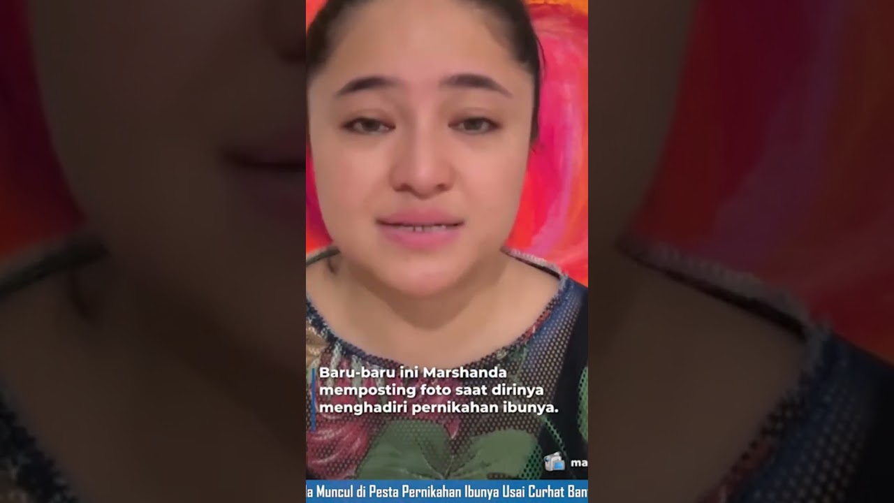 Ibundanya nikah ketiga kali, Marshanda muncul setelah curhat soal keuangan