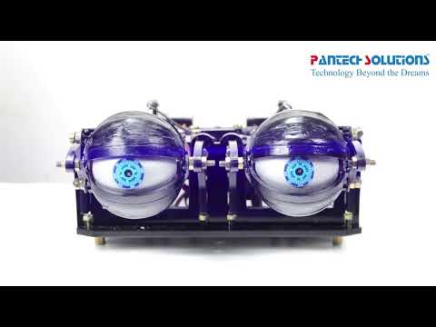 Artificial  Mechanical Automated Robot Eye using Arduino