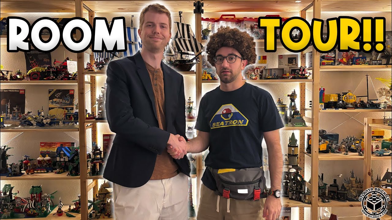 Touring Daniel's INSANE LEGO® Collection!! Feat. @doubleking_bricks