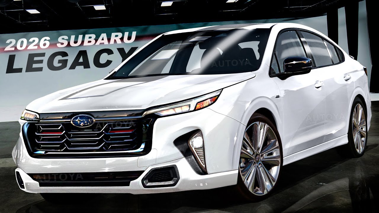 2026 Subaru Legacy Doesn't Want to Die, Eighth-Generation Sedan Moves ...