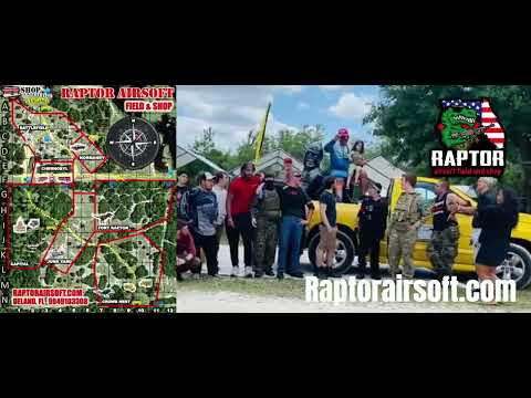 GAMES AT THE BIGGEST AIRSOFT FIELD IN FLORIDA!!!!