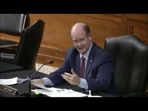 Sen. Coons questions Facebook CEO Mark Zuckerberg and Twitter CEO Jack Dorsey - November 17, 2020