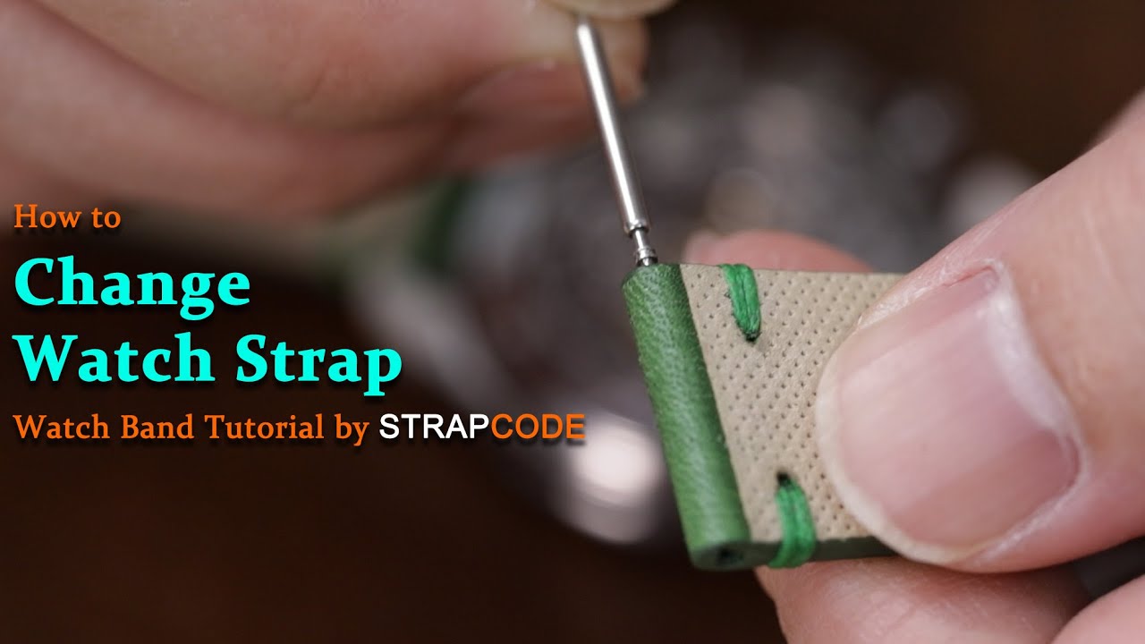 How to Change a Watch Strap | Watch Band Tutorial by #strapcode