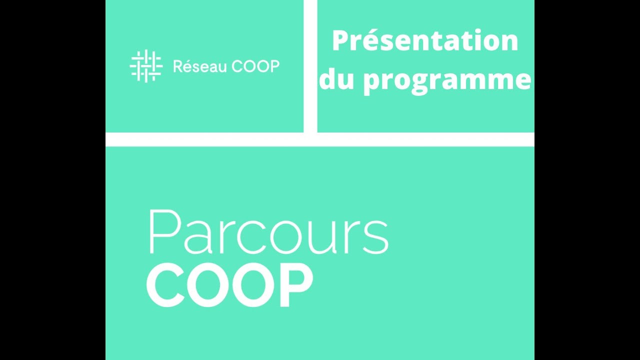 Parcours COOP - Présentation du programme