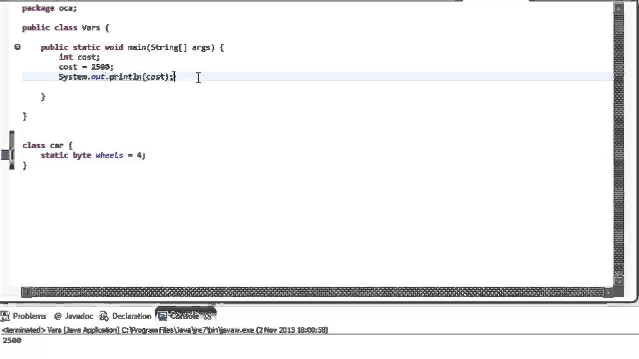 JAVA Differentiate between primitive and reference variables