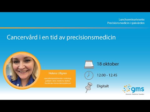 Lunchseminarium: Cancervård i en tid av precisionsmedicin