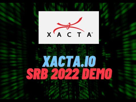 Xacta Tidbits - Xacta IO Demo SRB 2022