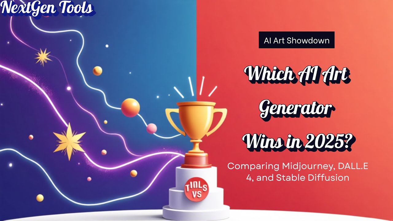 AI Art Generators Compared: MidJourney vs. DALL·E 4 vs. Stable Diffusion (Which Wins in 2025?)