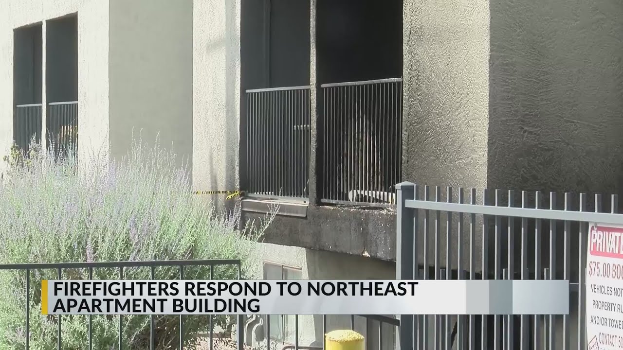 Fire at northeast Albuquerque apartment complex displaces some residents