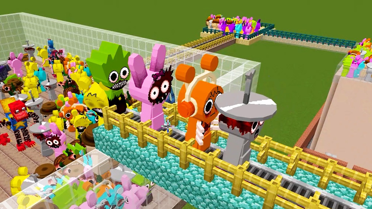 NEW Incredibox Sprunki VS Poppy Playtime Chapter 5i! Minecraft Bedrock PE/ #78 #sprunki