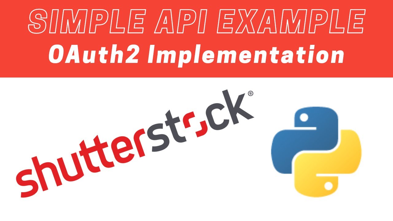 Shutter Stock Simple OAuth API Example: python & requests-oauthlib