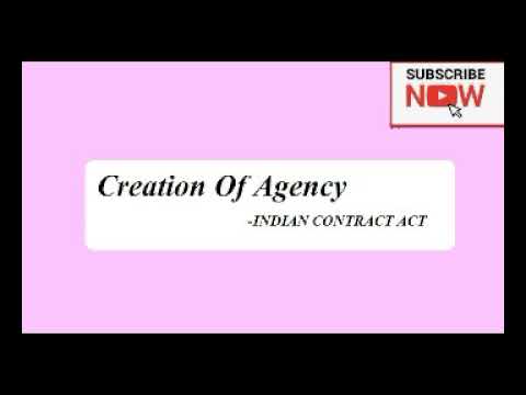 Creation Of Agency # ஏஜென்சி உருவாக்கம் # TAMIL SATTAM # தமிழ் சட்டம்