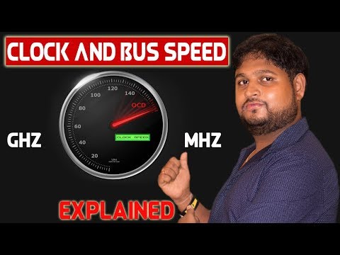 What Is Clock Speed And Bus Speed | How Clock Speed Speeds Up Your Computer | Computer Bottleneck ✔