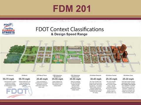 FDOT FDM 201 - Design Controls