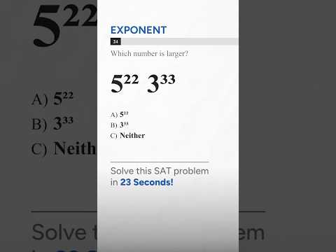 No Calculator, Just Brains: Solve This SAT Math Twist! #satmath
