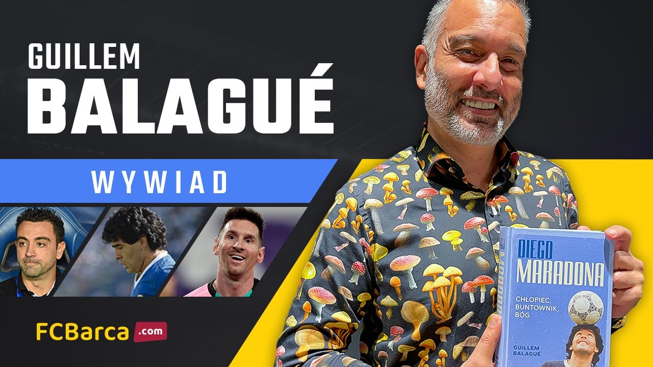 Guillem Balagué odwiedził Polskę, by promować książkę „Diego Maradona ...