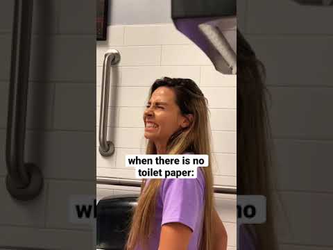 When There Is No Toliet Paper