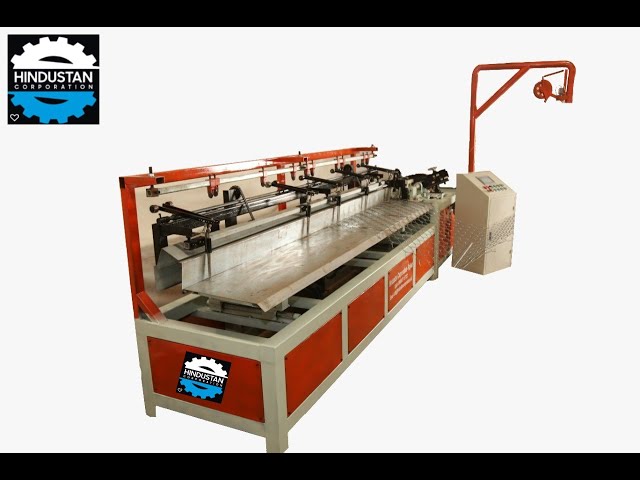 Chain Link Fencing Machine - Automatic Wire Chain Link Machine ...