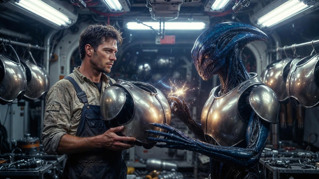 I Accidentally Washed an Alien’s Armor… And It Changed Everything